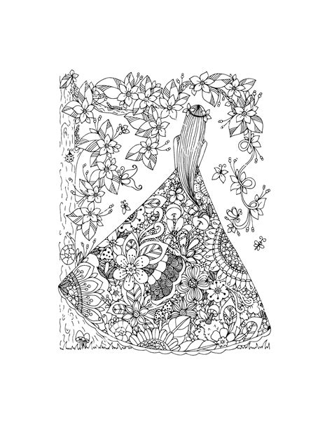 Раскраски девочки распечатать сложные найдено 89 картинок