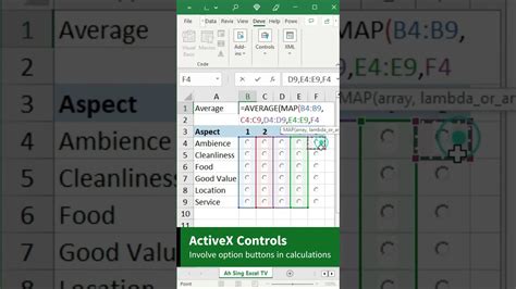 How To Involve Option Buttons Under Activex Controls In Calculation In