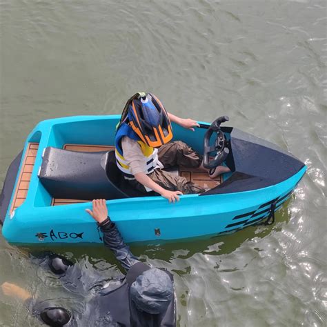 Personal Watercraft Mini Electric Wave Jet Boat 45km H Speed Custom