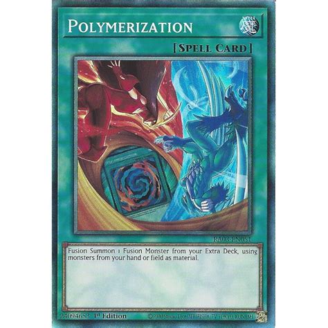 Yu Gi Oh Polymerization Card Yugioh Polymerization Mago En044 Gold