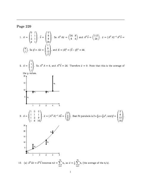 Hw solns Solutions to homework Page T So AT Aˆ and A b x ˆ AT AT