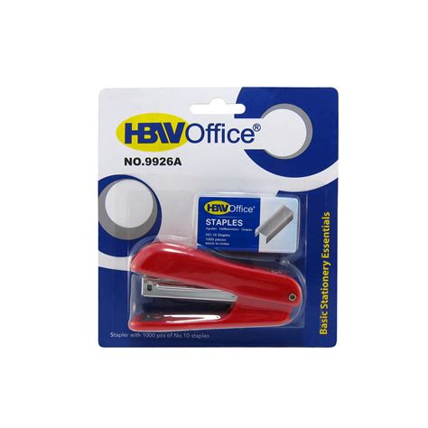 Hbw Office Stapler Set 9926 A No 10 Wire Hbw
