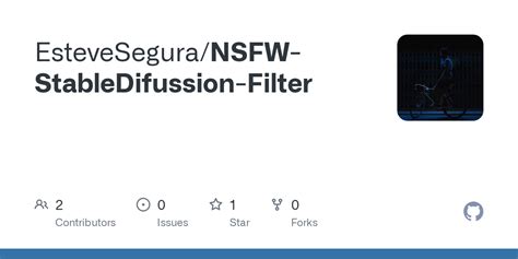 GitHub EsteveSegura NSFW StableDifussion Filter