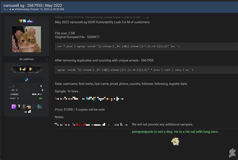 Carousell Data Breach