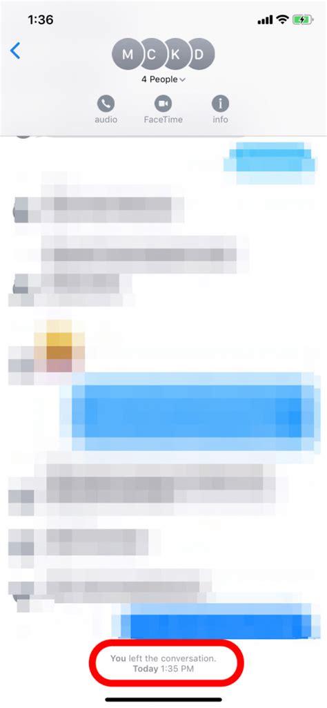 How To Leave A Group Text On Your Iphone