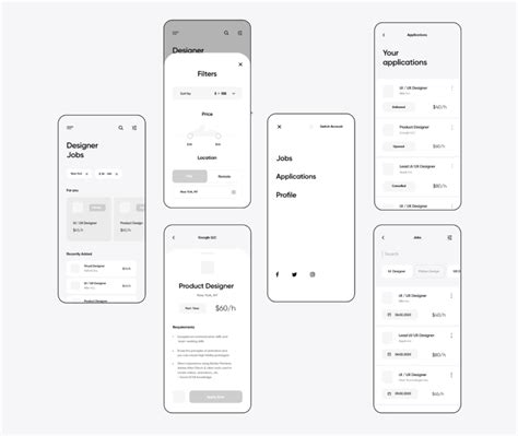 Free Flutter Job Finder App With Source Code By Gerfagerfa App Snipp