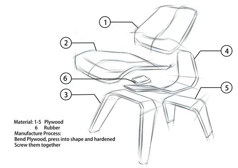 Simple Exploded View Drawing