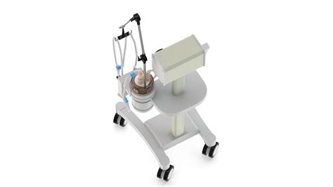 Medical Oxygen Gas Analyzer 3d Model By Frezzy