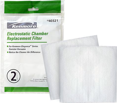 Kenmore 40321 Electrostac Chamber Vacuum Filter Genuine Kenmore Filter
