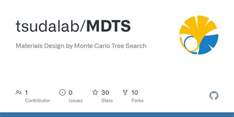 GitHub Tsudalab MDTS Materials Design By Monte Carlo Tree Search