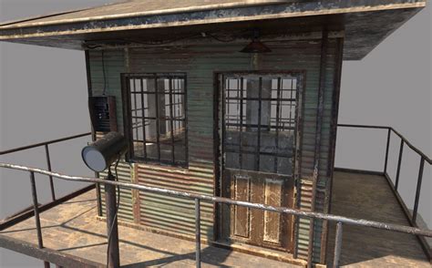 Old Prison Gate 3d Model Cgtrader