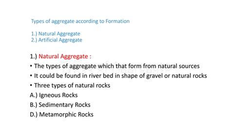 Aggregates Introduction Types And Properties PPTX