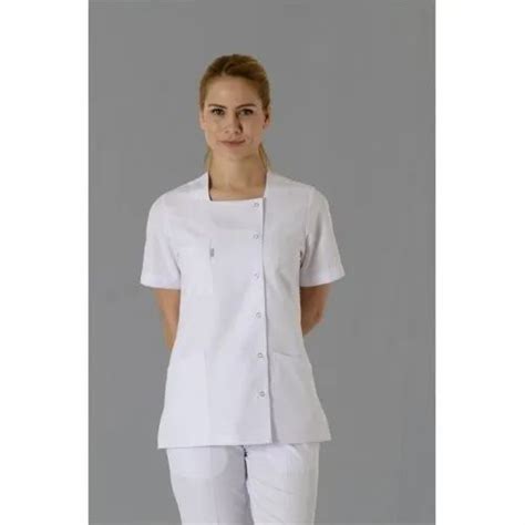 Polyester White Nurse Dress Size Xxl At ₹ 775set In Coimbatore Id