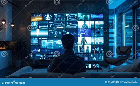 Efficient Smart Home Manager Monitoring Advanced Systems On Sleek
