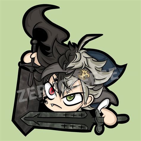 Asta Black Clover Chibi By Zerucheese On Deviantart