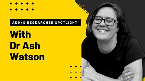 Researcher Spotlight Ash Watson Youtube