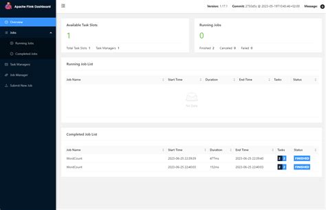 Apache Flink を Docker で試す