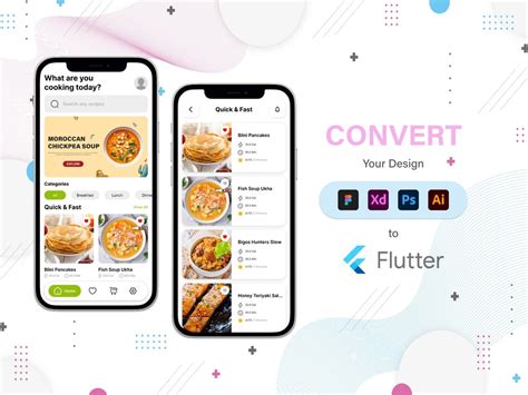 convert figma ui to flutter clean code responsive design upwork