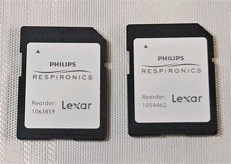 Phillips Respironics Sd Data Card 2 Pack Ebay