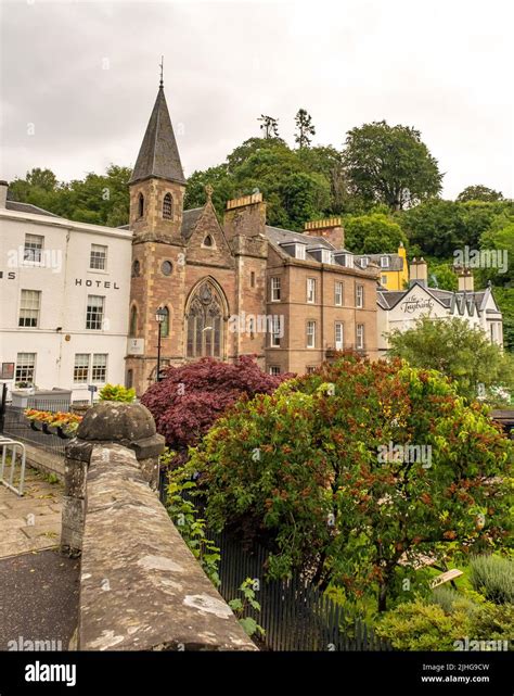 Dunkeld Perthshire Scotland June 29 2022 Historic Buildings