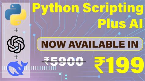 Python Scripting With Ai Step By Step Online Tutorial Everyone Must