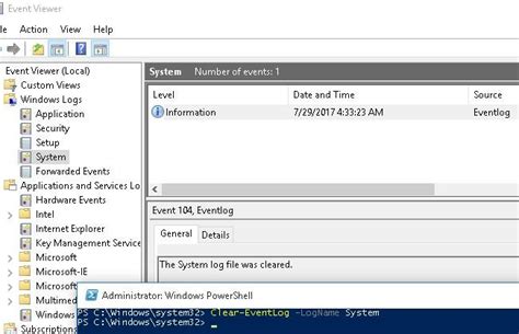 Cómo Borrar Los Registros De Eventos De Windows Con Powershell O Wevtutil
