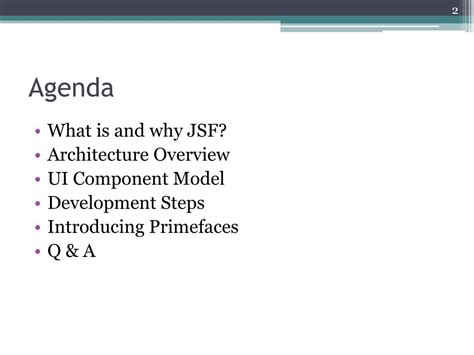 PPT JSF Framework PowerPoint Presentation Free Download ID 1848427