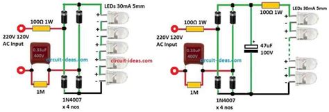 How To Make A Simple LED Bulb Circuit Circuit Ideas For You
