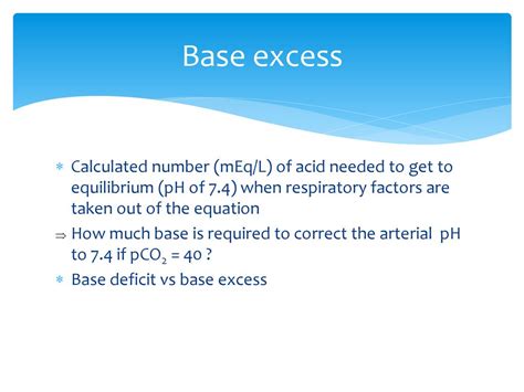 What Is Venous Blood Base Excess At Thomas Poltpalingada Blog