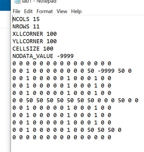 Caclucate The Map Coordinates Of The Missing Data