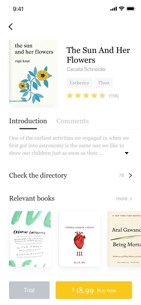 Book App Phone Books Esthetics