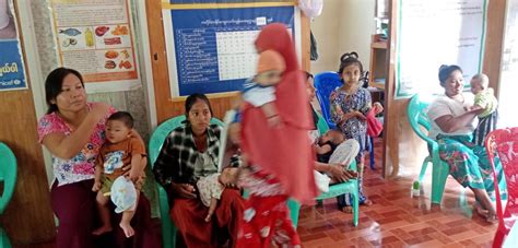 ကျိုက်မရော၌ မွေးကင်းစမှ အသက် ၂နှစ် အောက်ကလေးများအား ပုံမှန်ကာကွယ်ဆေးထိုးနှံပေး Information And