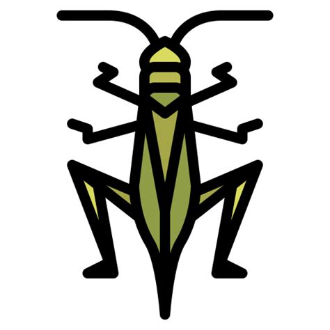 Grasshopper Generic Color Lineal Color Icon