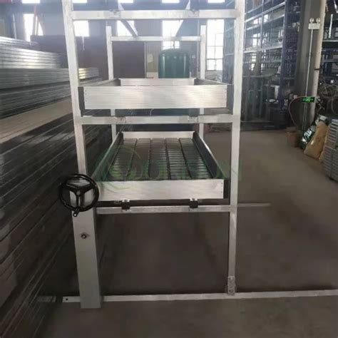 Smart Farm 2 Level Vertic Rack Hydroponic Table For Plant Growing