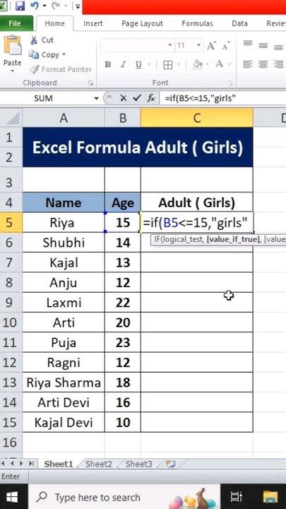 Excel Formula In Job Interview Questions Data Entry Knowledge With Vedant ️ Youtube