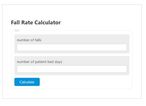 Fall Rate Calculator Calculator Academy