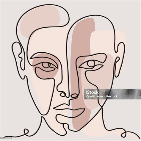 초현실적 인 큐비즘 얼굴 추상현대식 얼굴 초상화 손으로 그린 벡터 일러스트레이션 현대 큐비즘 스타일의 현대 드로잉 80 89세에 대한 스톡 벡터 아트 및 기타 이미지