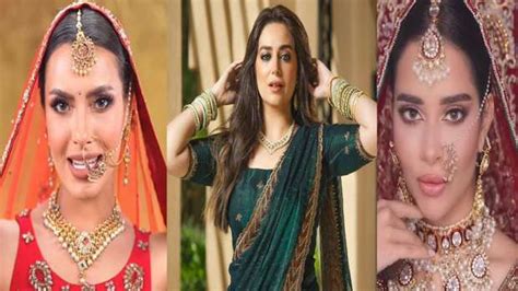 فنانات جذبن الأنظار بالساري الهندي آخرهن هبة مجدي الوطن Tv