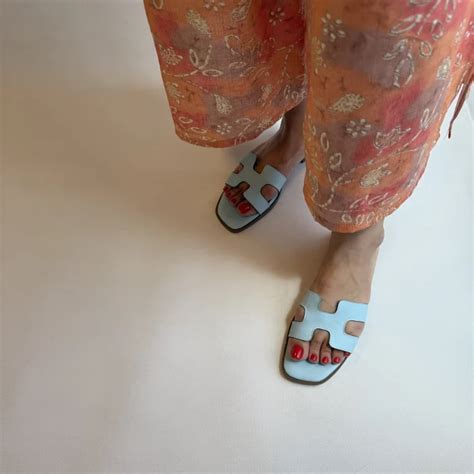 خرید اسلیپر زنانه هرمس مدل امیلیا دنیم