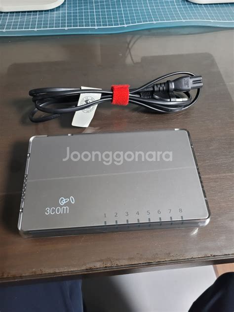 3com 스위칭허브 8포트 3cfsu08 공유기 랜카드 중고나라