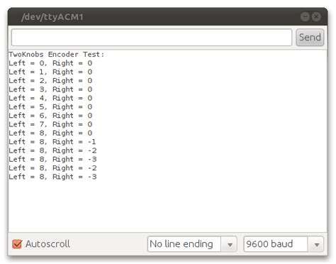 encoder library for measuring quadarature encoded position or rotation