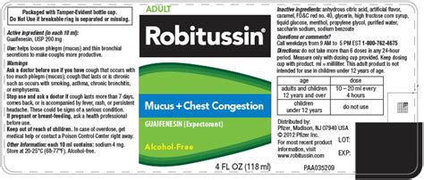 Robitussin® Mucus Plus Chest Congestion