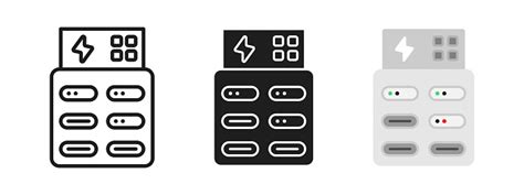 보조 배터리 공유 아이콘입니다 전기 장치 충전소 벡터 그림 파워 뱅크 공유 비즈니스 앱 픽토그램 휴대용 장치 무선 충전 기호입니다 전자 기술 기호를 재충전하십시오 Usb