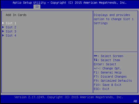 配置选项 Rom Option Rom 和 Io 空间分配 Oracle® X6 系列服务器管理指南