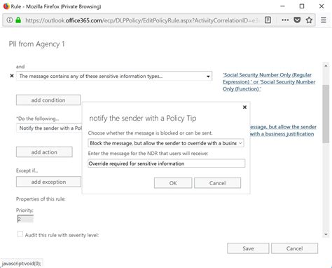 creating scoped dlp rules with custom sensitive information types