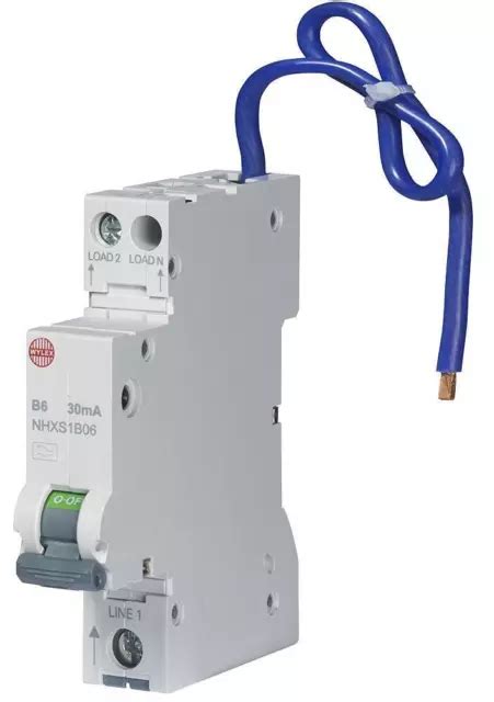 6A 30MA RCBO Simple Module B Courbe WYLEX EUR 77 64 PicClick FR