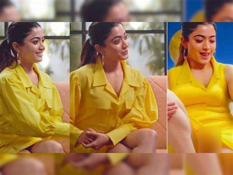 Rashmika Mandanna Oops Moment Photo