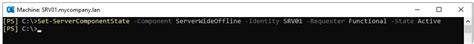 How To Use Set ServerComponentState Cmdlet In Exchange Server