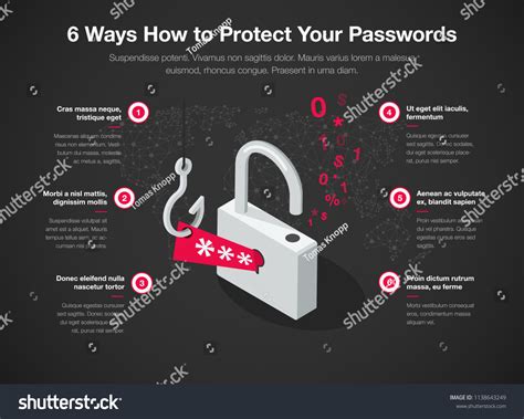 Password Infographic 15 381 Images Photos Et Images Vectorielles De