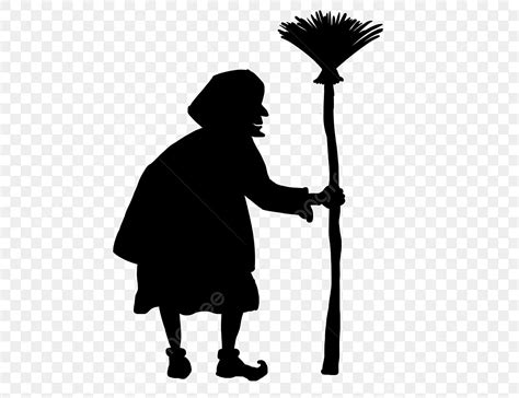 마녀 일러스트 실루엣 마녀 클립 아트 할로윈 빗자루 PNG 일러스트 및 PSD 이미지 무료 다운로드 Pngtree